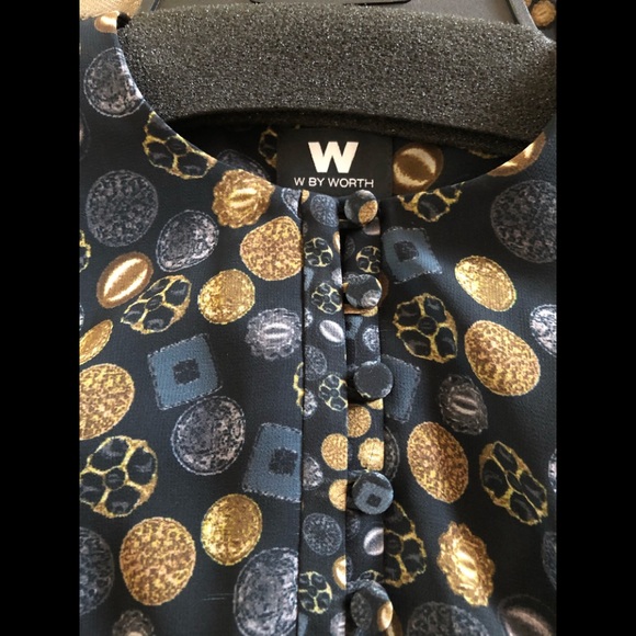 Worth | Dresses | W By Worth Collection Chiffon Flutter Dress | Poshmark